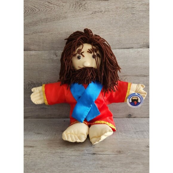 Toys | Vintage Huggy Jesus Christian Religious Plush Stuffed Animal ...